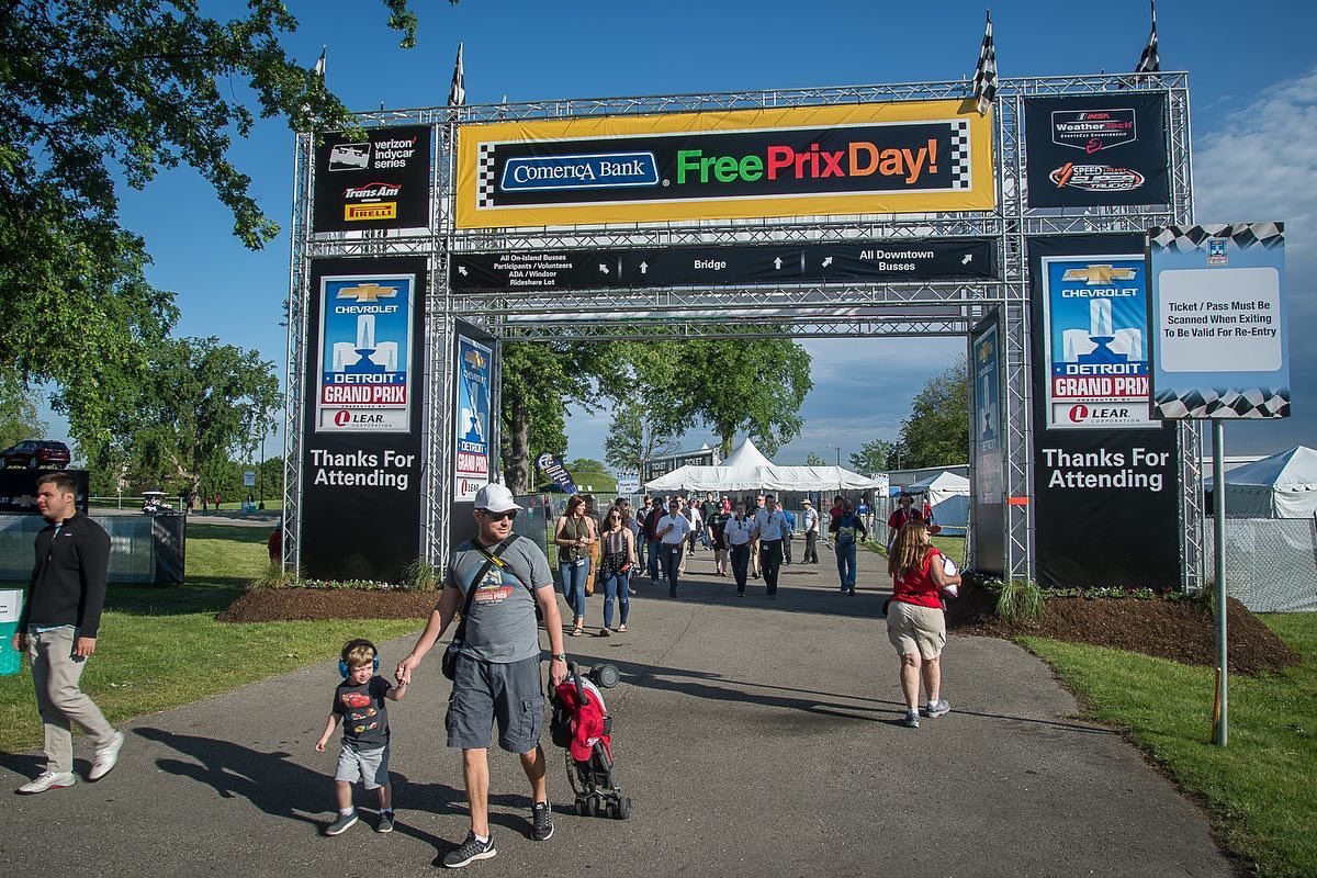 The Chevrolet Detroit Grand Prix Returns To Downtown Detroit ...