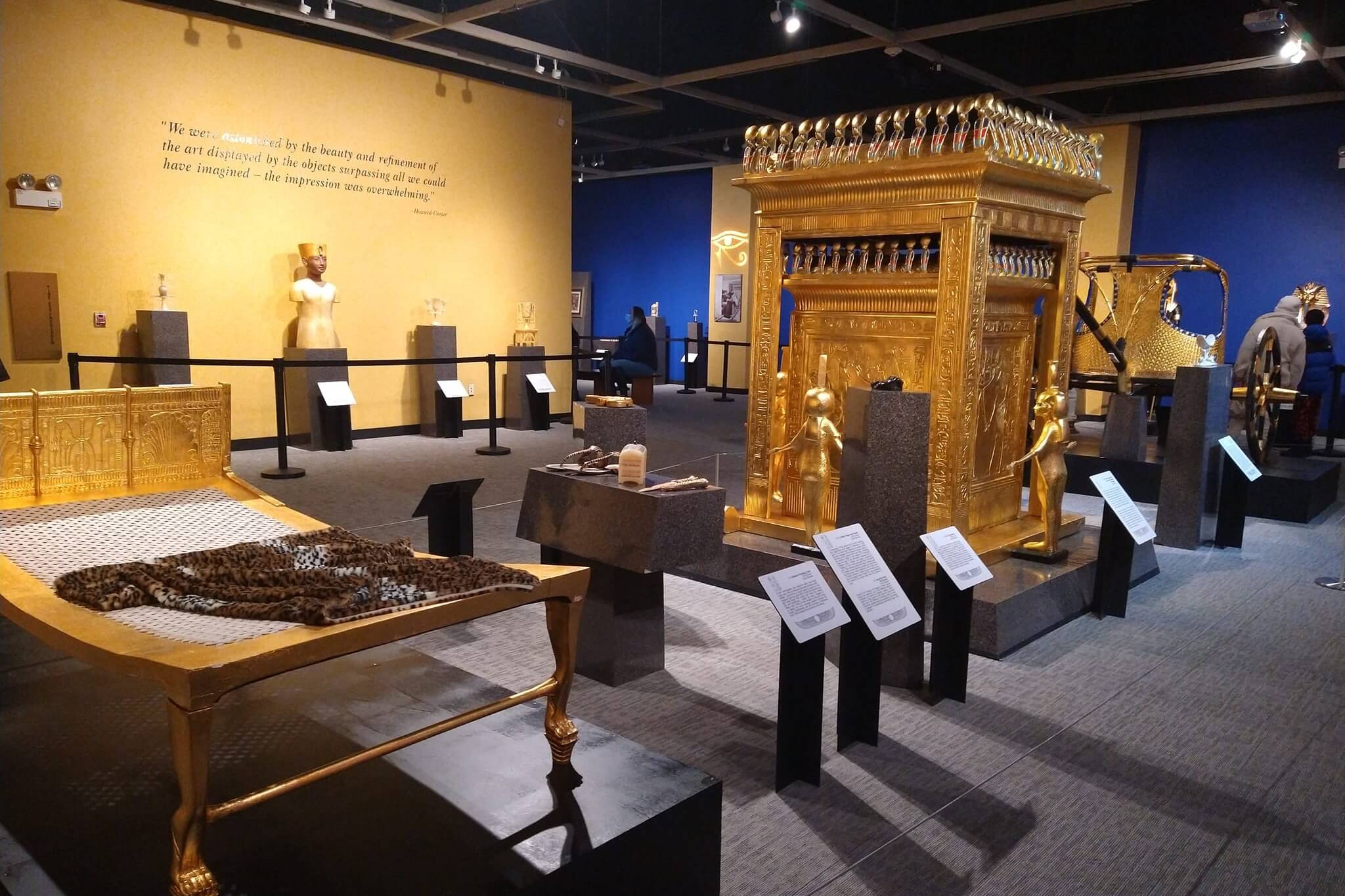 King Tut Exhibition Schedule