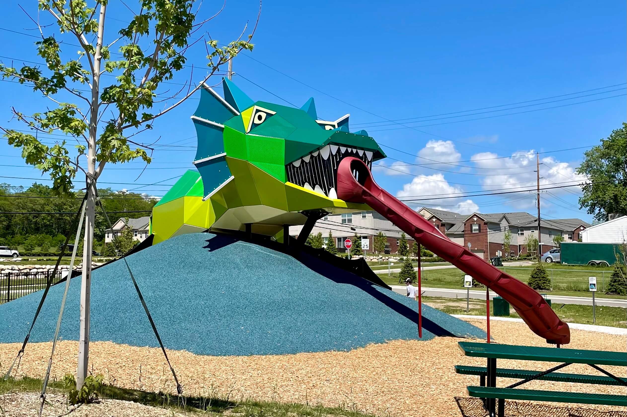 Check Out The New Dragon Playground In Orion Township - LittleGuide Detroit