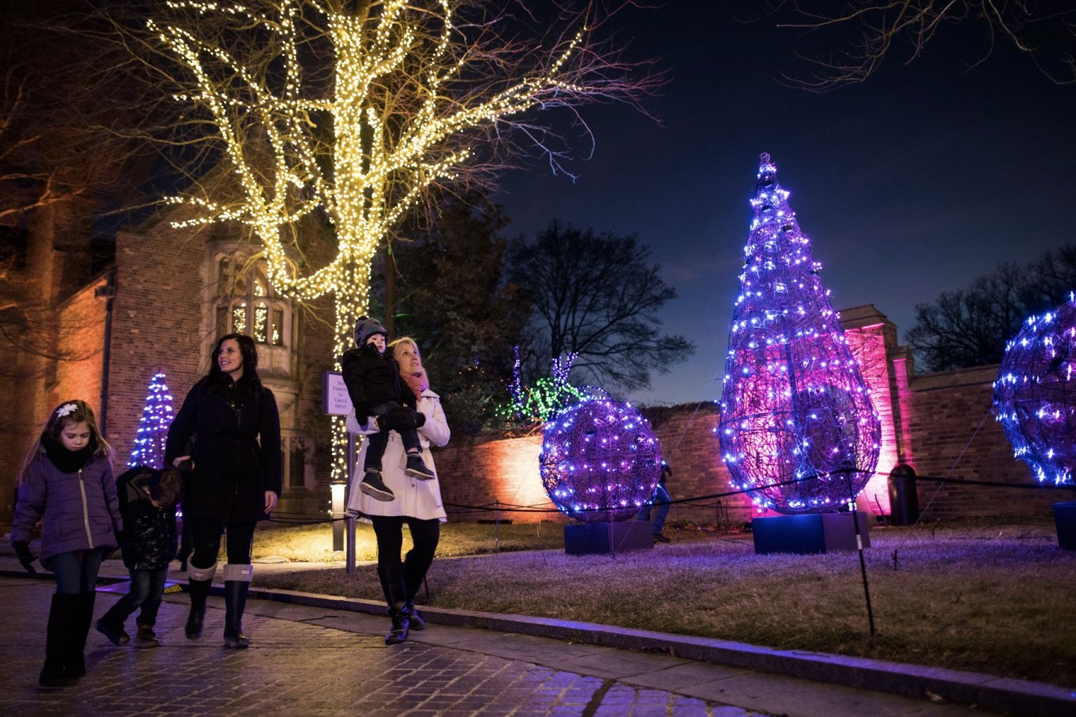 Explore Winter Wonder Lights at Meadow Brook Hall During The Holidays ...