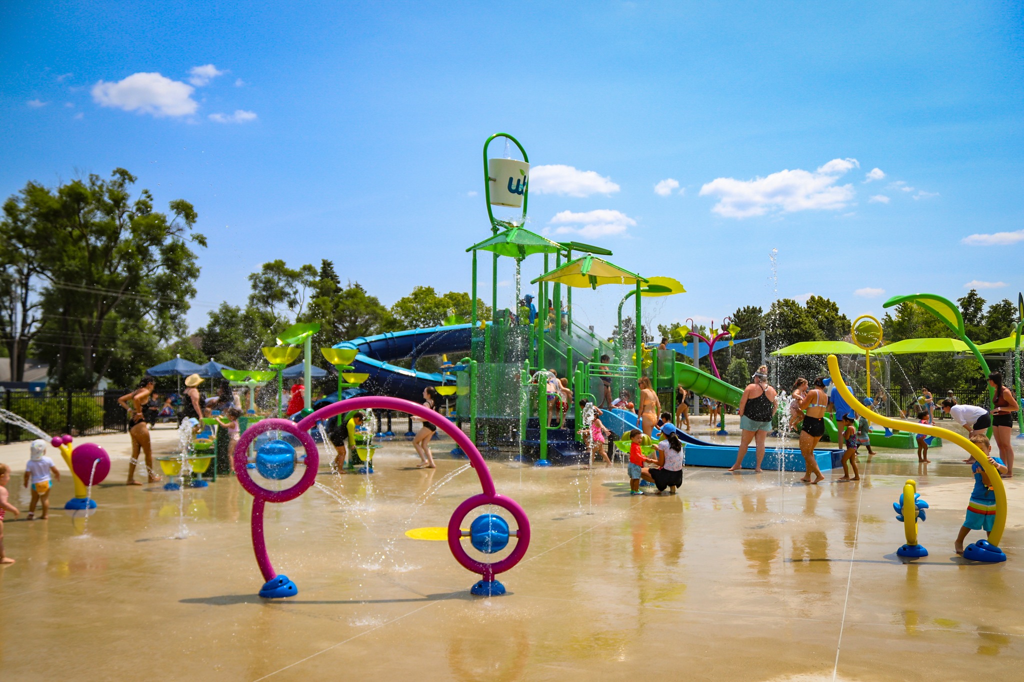 Michigan’s LARGEST Splash Pad: Plan a Visit to Lily Pad Springs in West ...