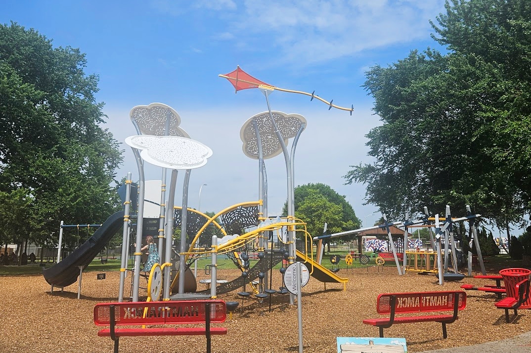 Local Mom Helps Bring NEW Play Structure to Veterans Park in Hamtramck ...