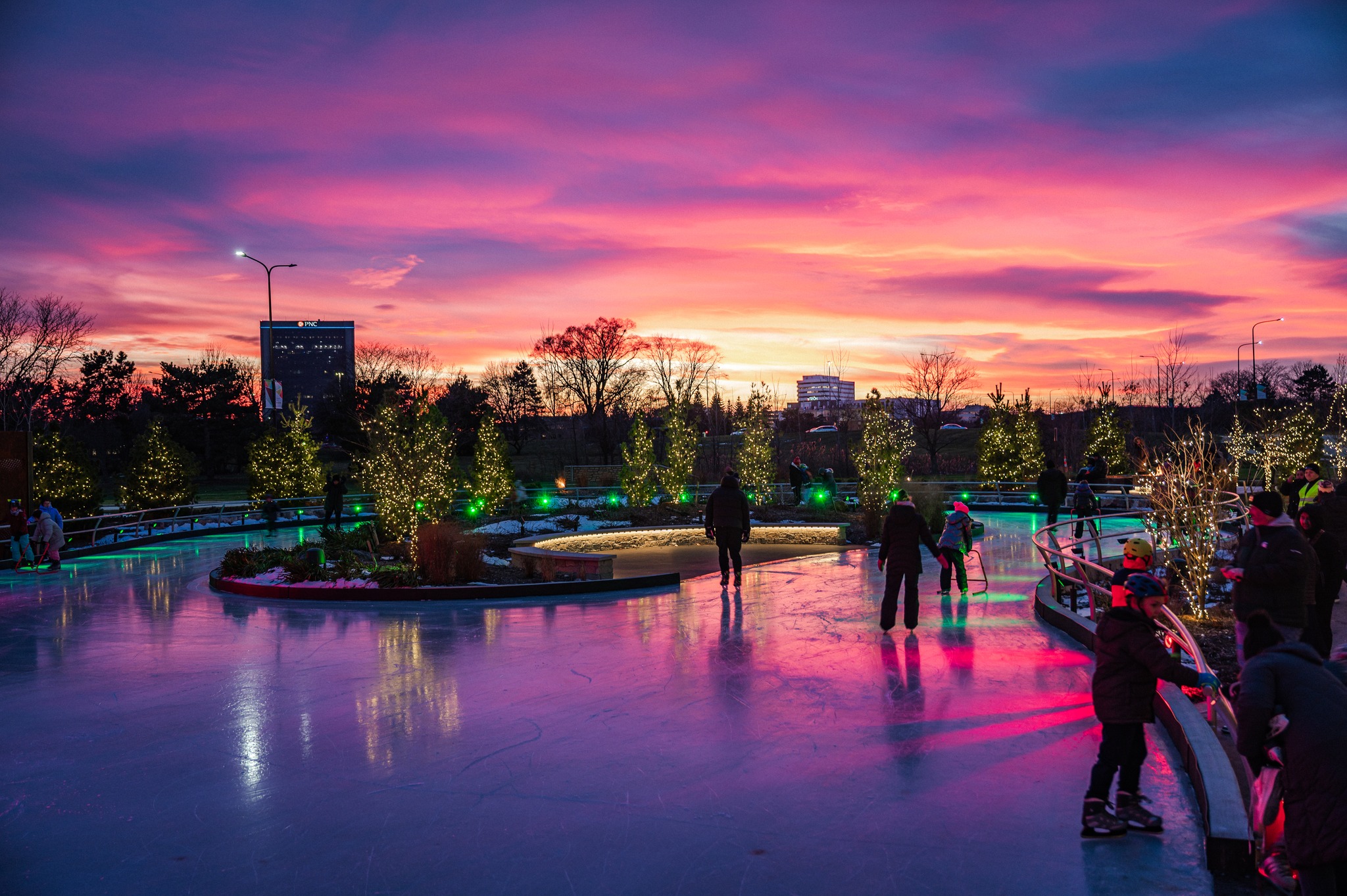 Check Out the NEW Ice Rink at Stine Community Park in Troy ...
