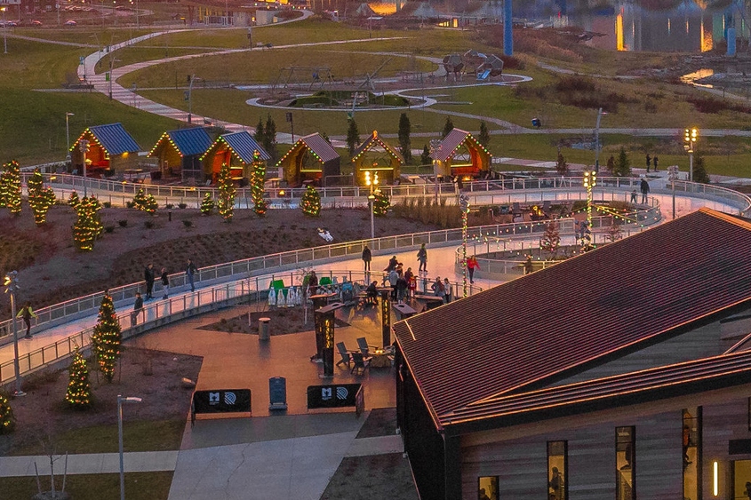 Check Out the NEW Ice Rink at Stine Community Park in Troy ...