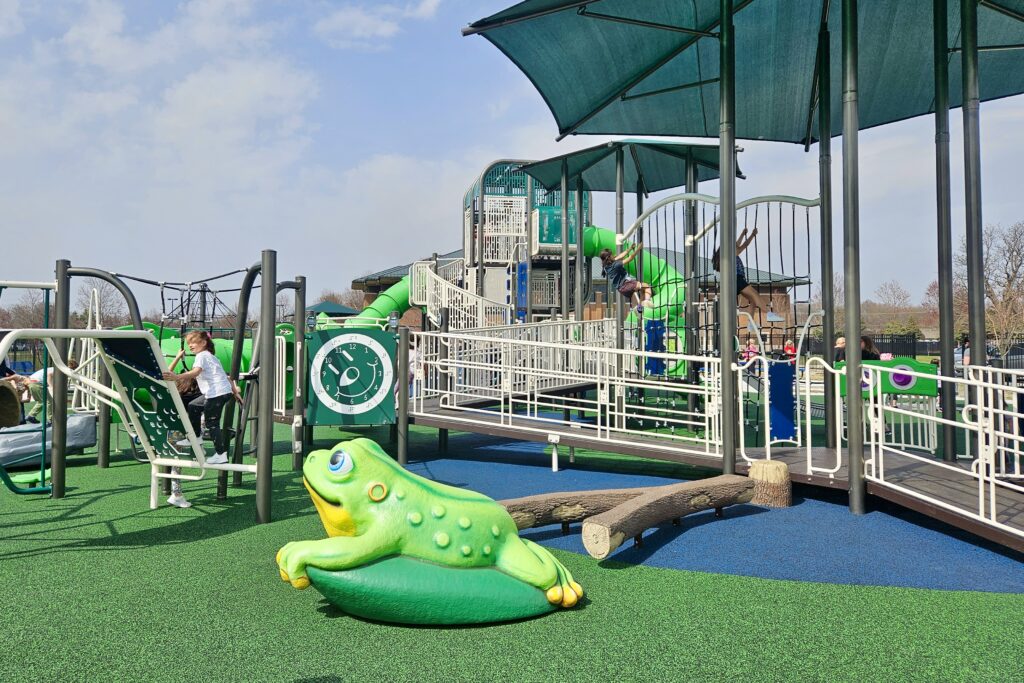 Civic Center Park In Clinton Township Opens NEW Playground ...