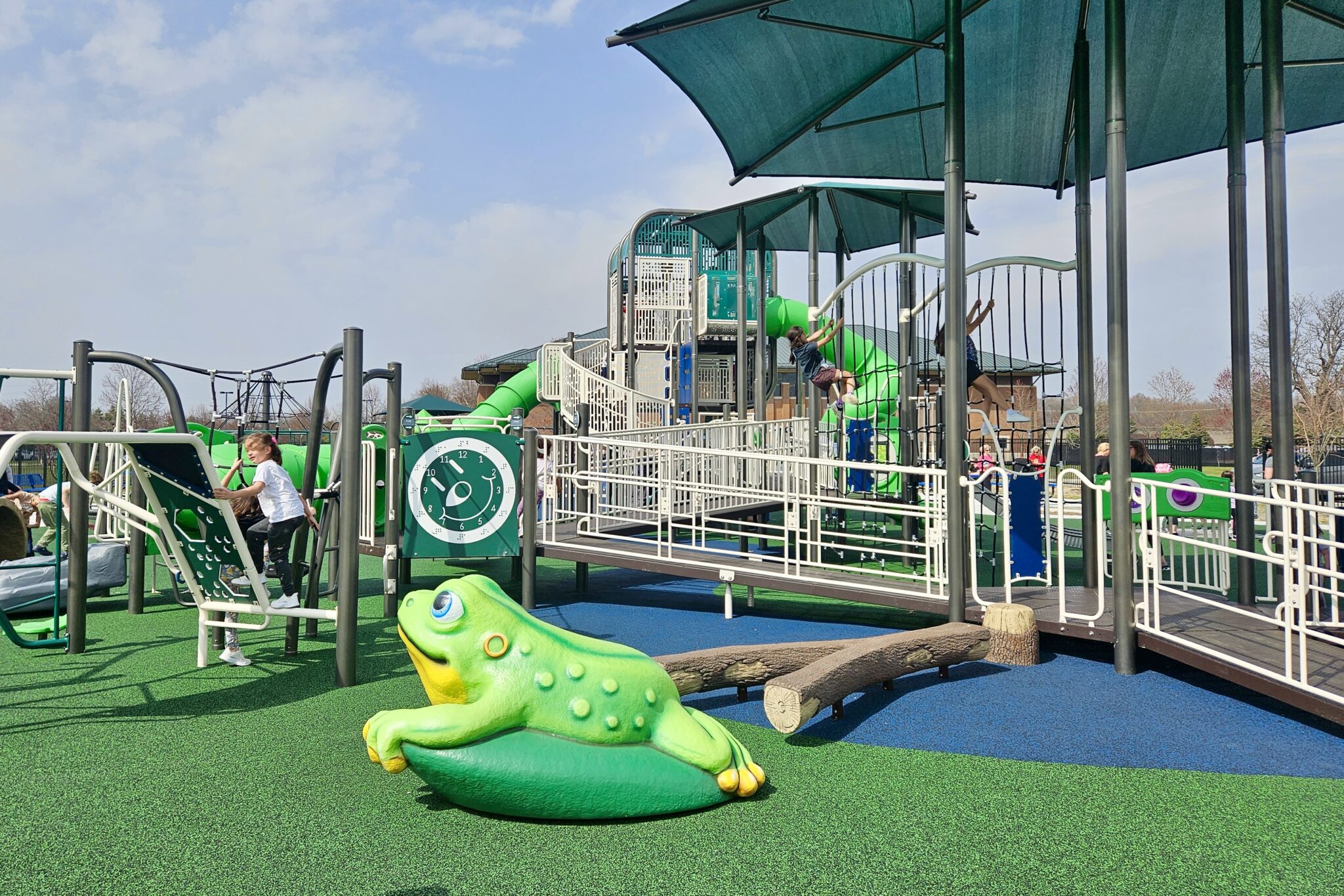Civic Center Park In Clinton Township Opens NEW Playground ...